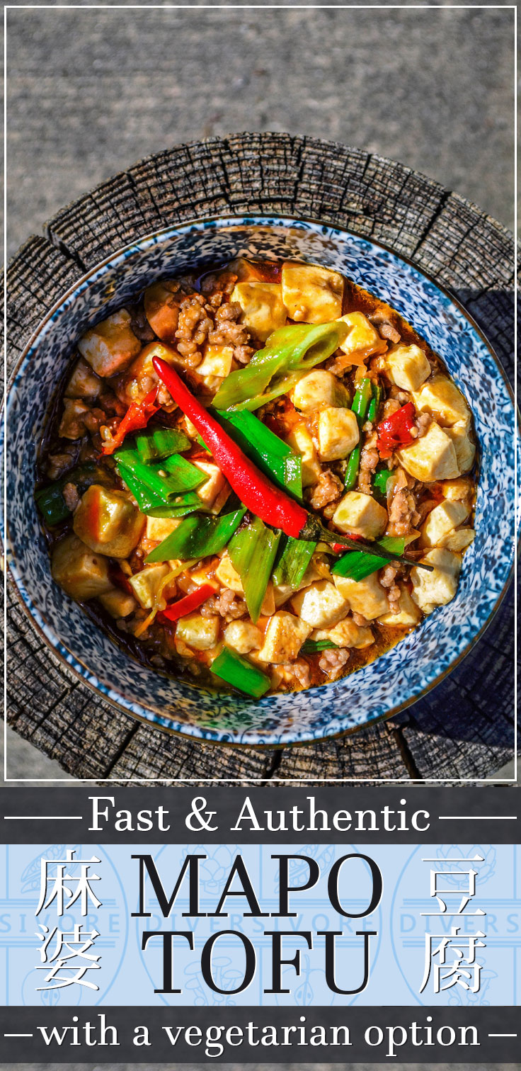 Mapo Tofu - Easy, Authentic & Adaptable, with notes and variations