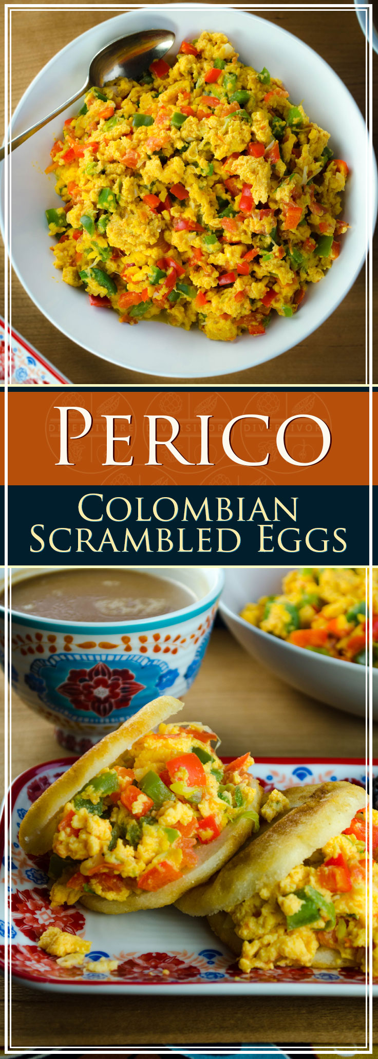 Perico- Colombian Eggs with Tomatoes & Peppers