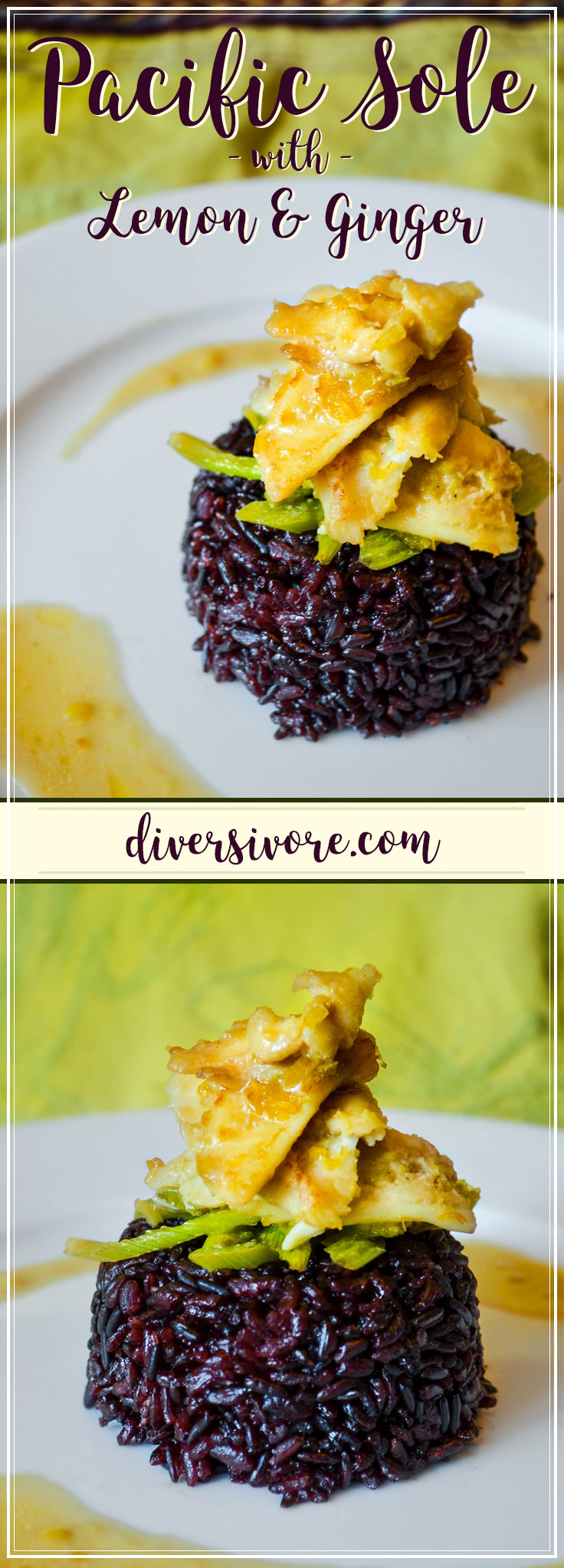 Pacific Dover Sole with Lemon and Ginger